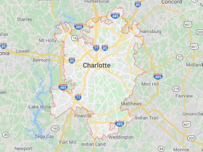 Charlotte Metro Area Map
